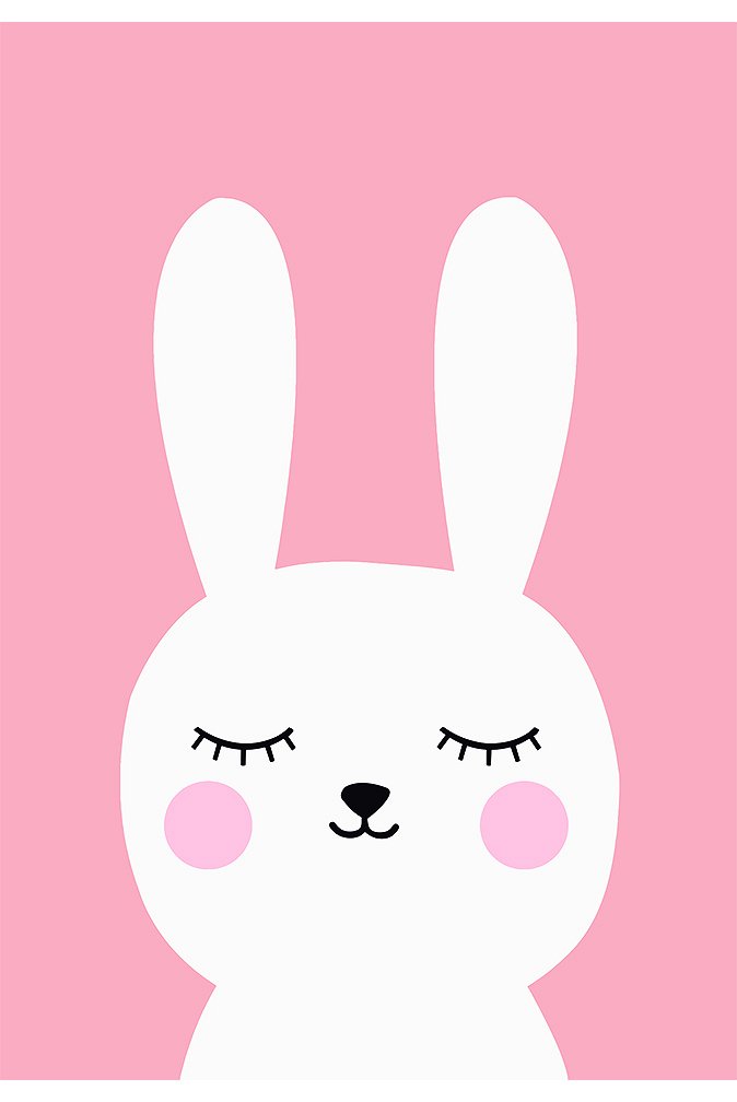 CONEJO EN ROSA | Venta de Cuadros Modernos | De La Paz